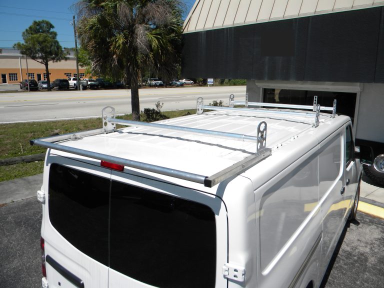 Nissan NV Cargo High Top or Low Top, Ladder Racks (3) Bar w/roller ...