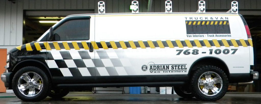 GM or Ford E Series Aluminum Ladder Racks (3-bar) - Tuff Racks