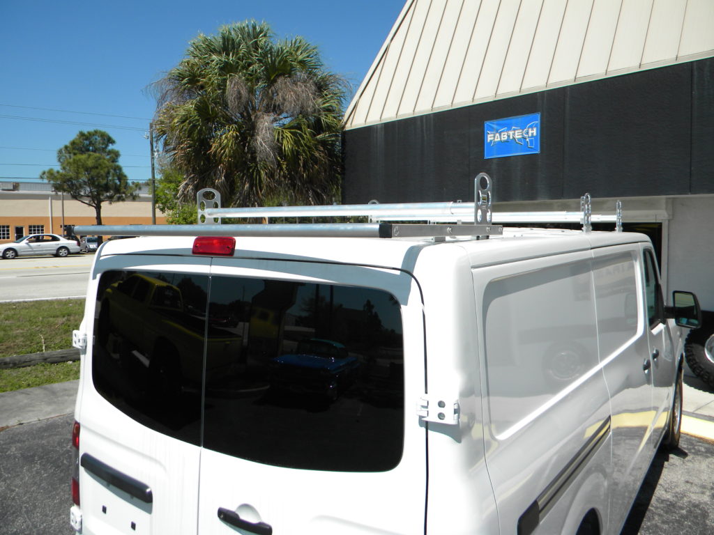 Nissan NV Cargo High Top or Low Top, Ladder Racks (3) Bar w/roller ...