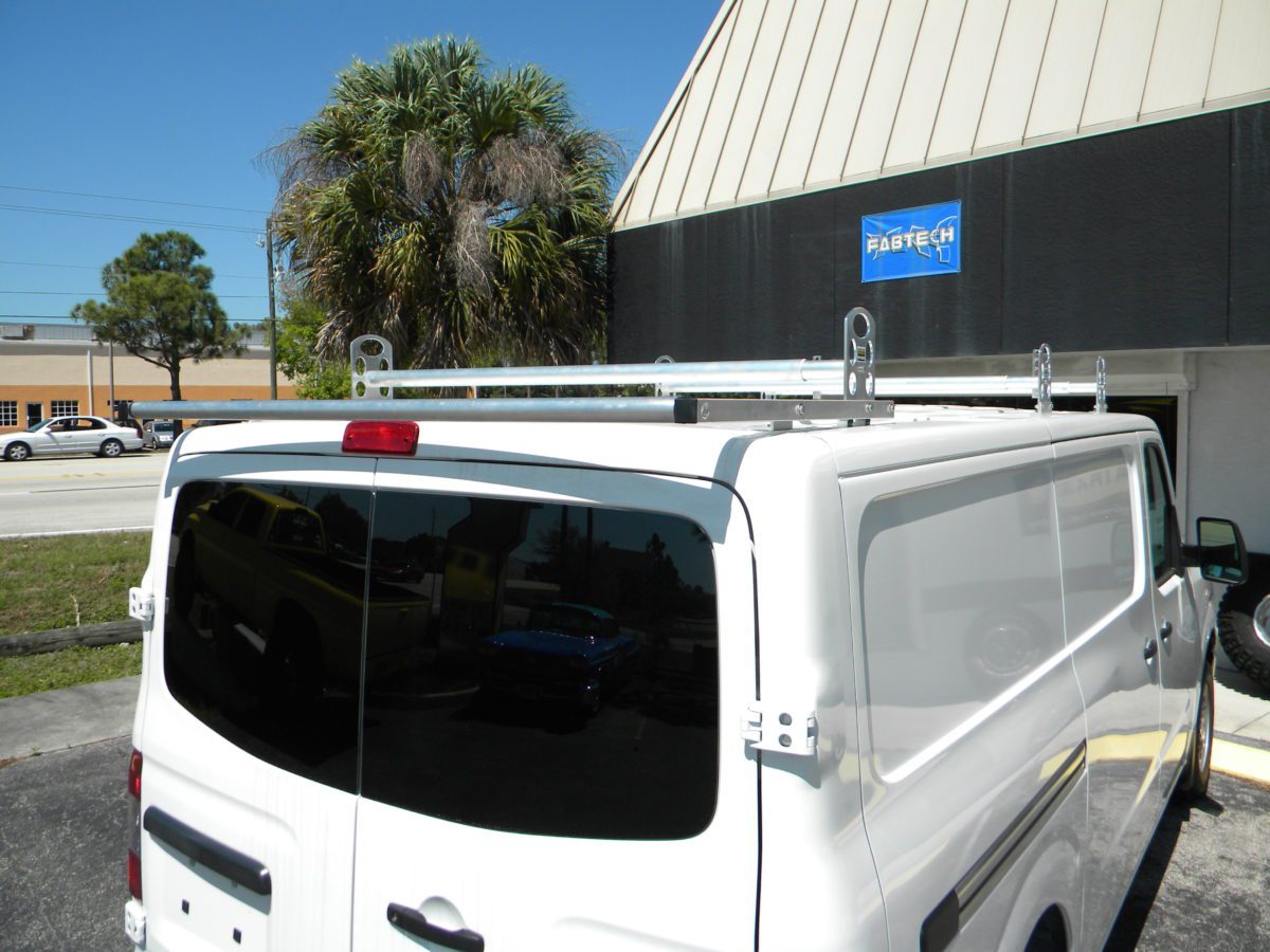 Nissan NV Cargo High Top or Low Top, Ladder Racks (3) Bar w/roller ...