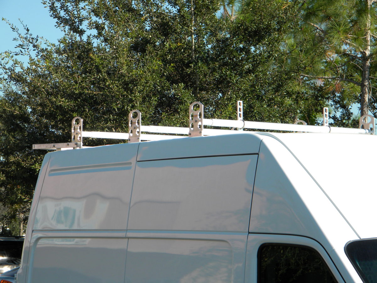 Nissan NV Cargo High Top or Low Top, Ladder Racks (3) Bar w/roller ...