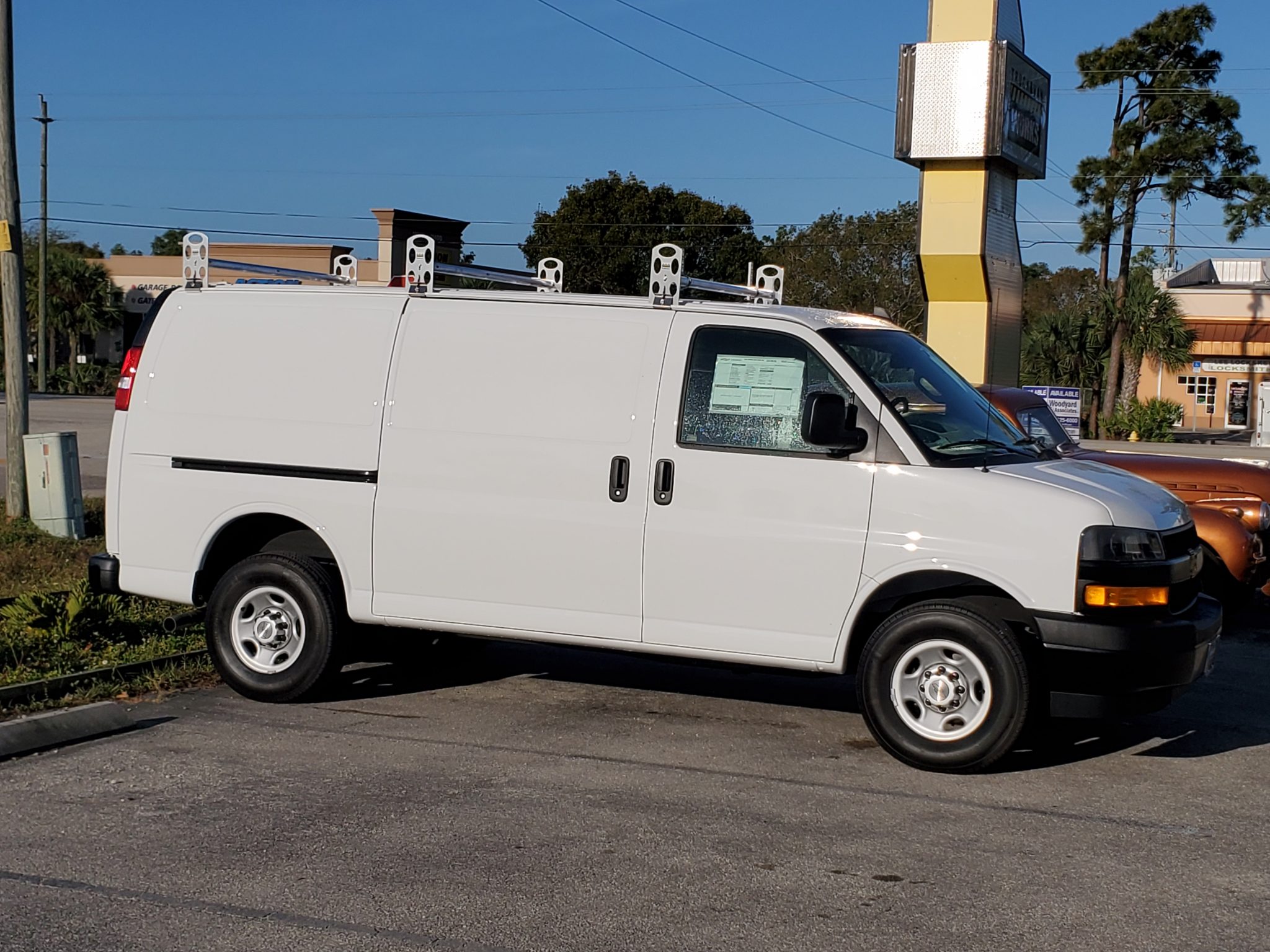 GM or Ford E Series Aluminum Ladder Racks (3-bar) - Tuff Racks