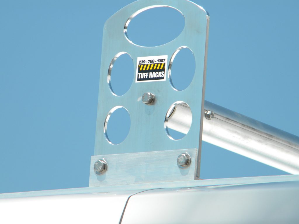 Aluminum Ladder Racks Single Bar for Full Size Transit, NV, or ...